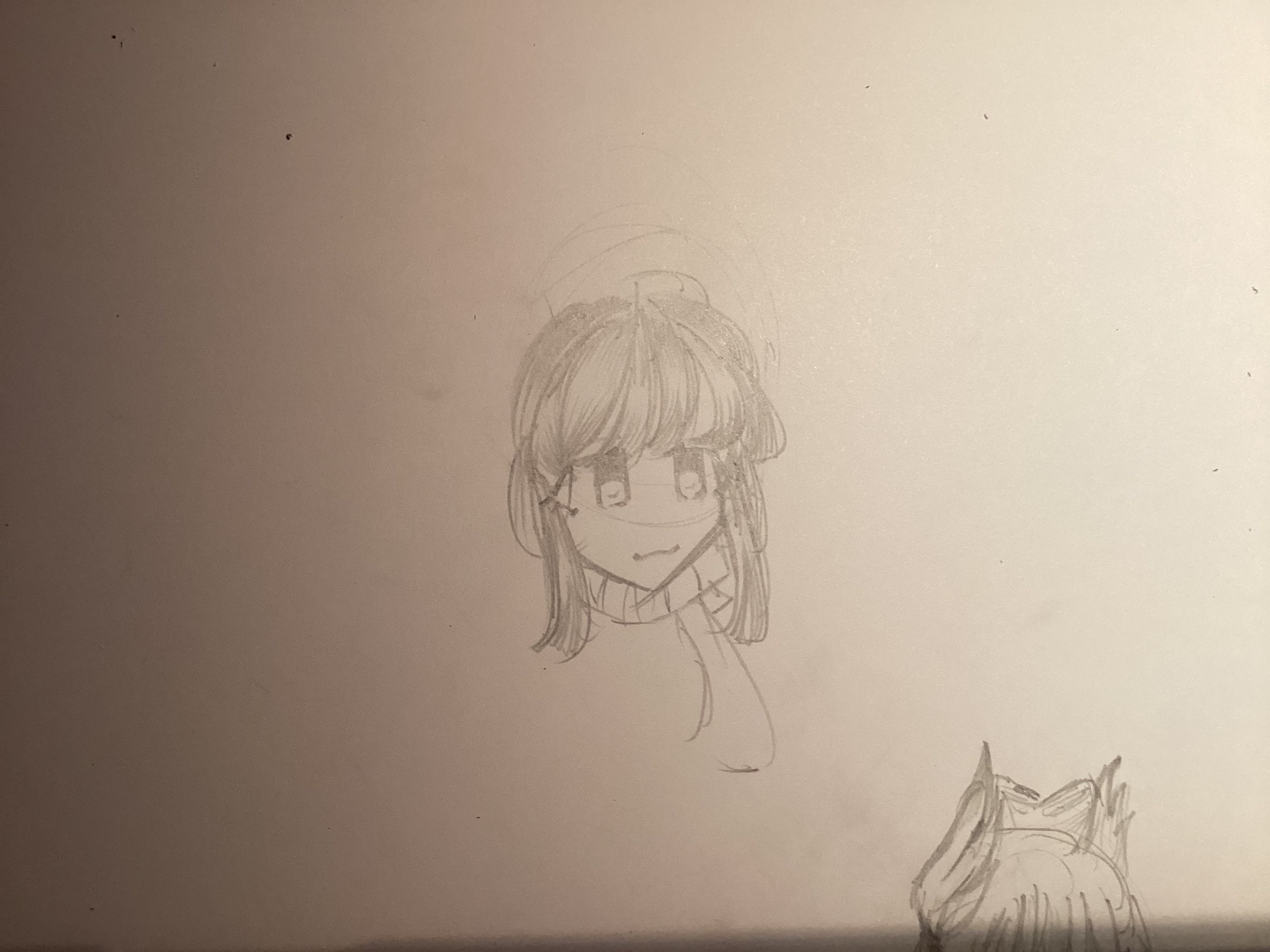 Kokomi Sketch + extra drawing (HOW DO I GET THE LIGHTING RIGHTT ...
