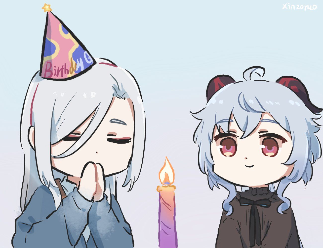 Birthday cake for Shenhe! 🎂 Genshin Impact | HoYoLAB