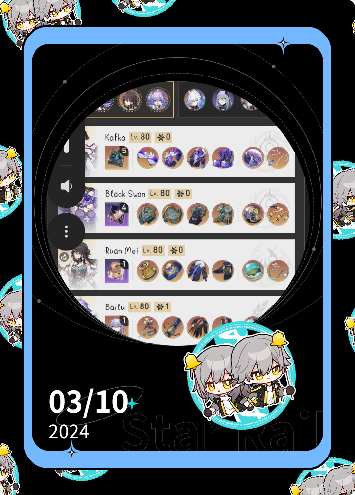 03/10 Diary -# My Character Building Diary Honkai: Star Rail | HoYoLAB