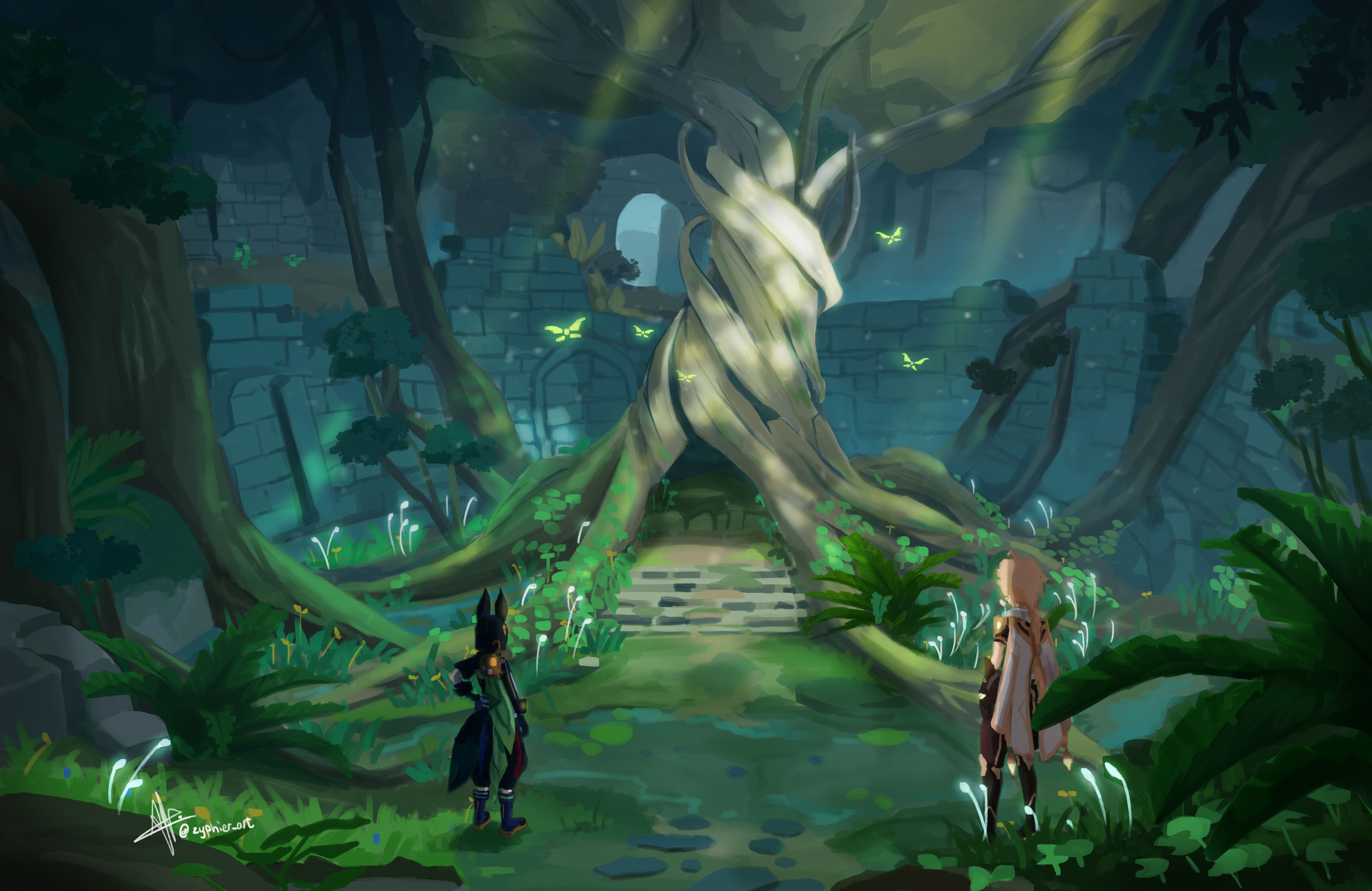 Sumeru Ruins Art Genshin Impact | HoYoLAB