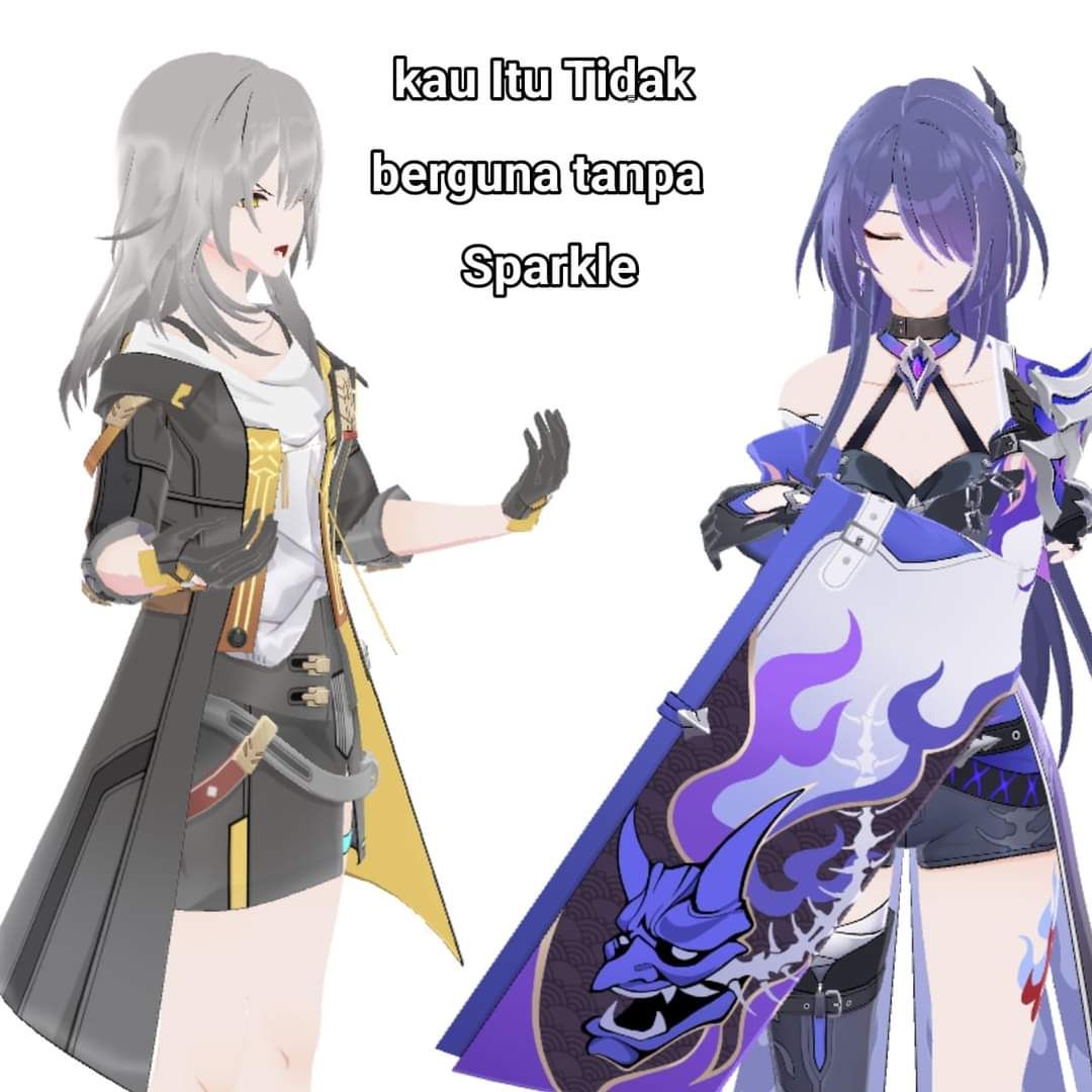 apakah tanpa sparkle acheron jadi damage sekecil doang 😅 Honkai: Star Rail | HoYoLAB