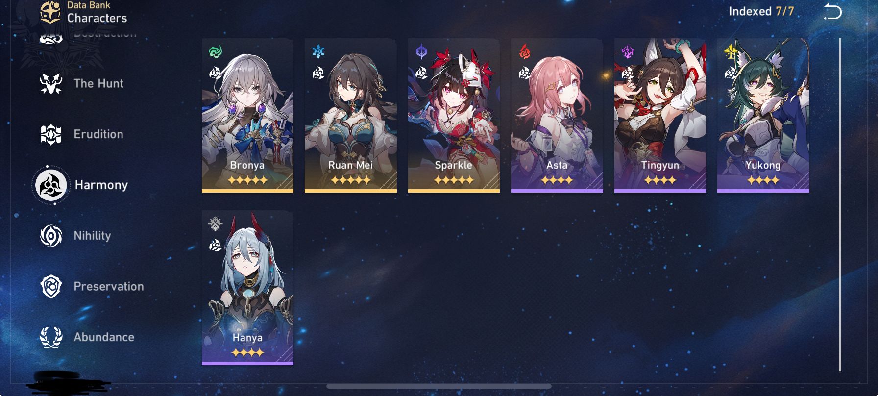 HARMONY CHARACTERS 🔛🔝 Honkai: Star Rail | HoYoLAB