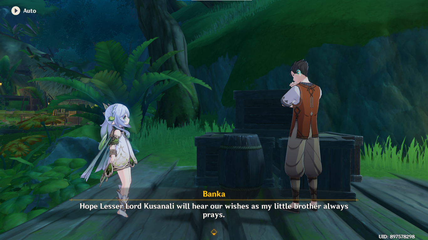 Sumeru NPCs not realizing they talking to Lesser Lord Kusanali is the ...