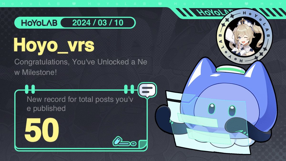 It's only March please | HoYoLAB