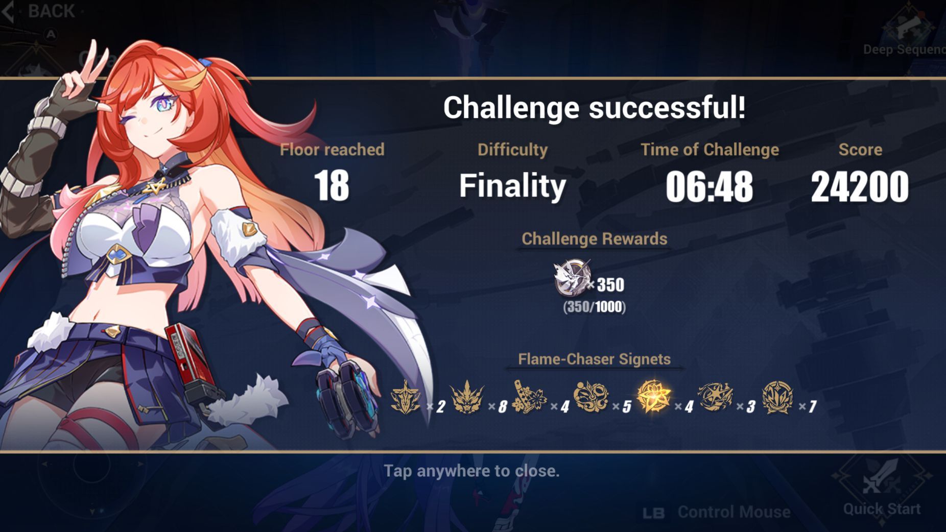 [WEEKLY ELYSIAN REALM] Senadina - evasive Yoyo build in ER Finality | 7.3 patch phase 1 Honkai ...