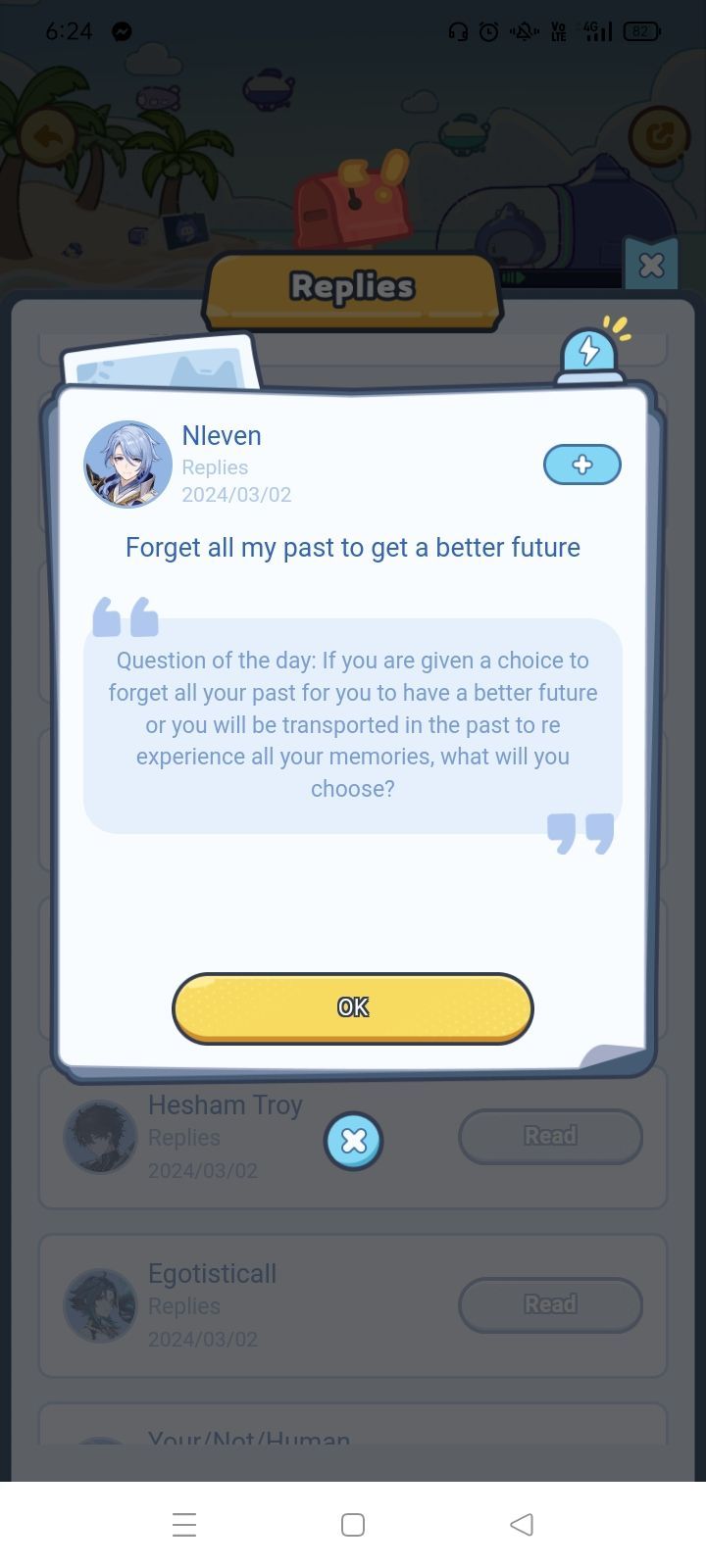 Best of QoTD and MoTD part 3 Past and Future | HoYoLAB