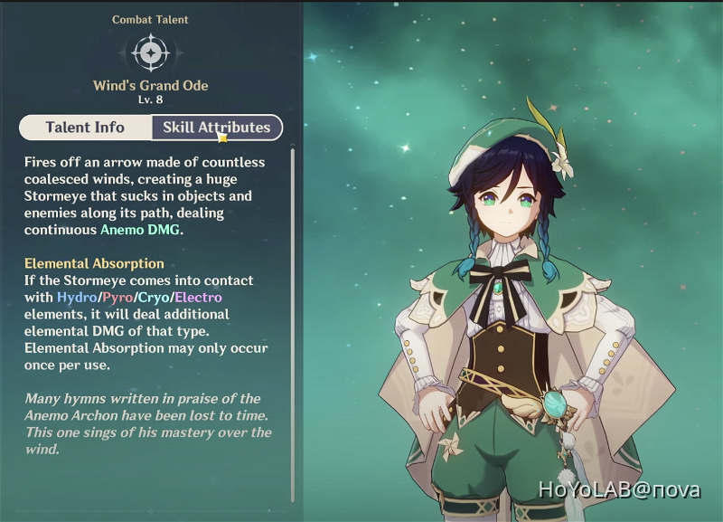 Sure little Venti guy there(p1): Venti small guide(example) Genshin ...