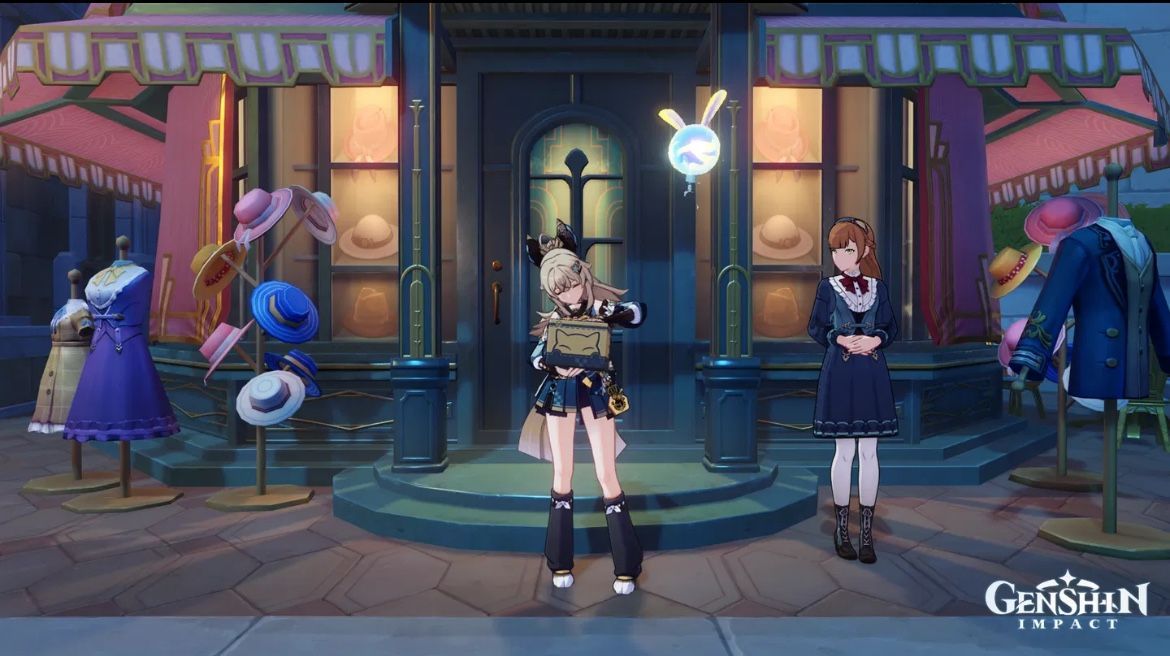 (REUPLOAD) Kirara, Itto, and his deputy Kuki wish you the best of luck ...