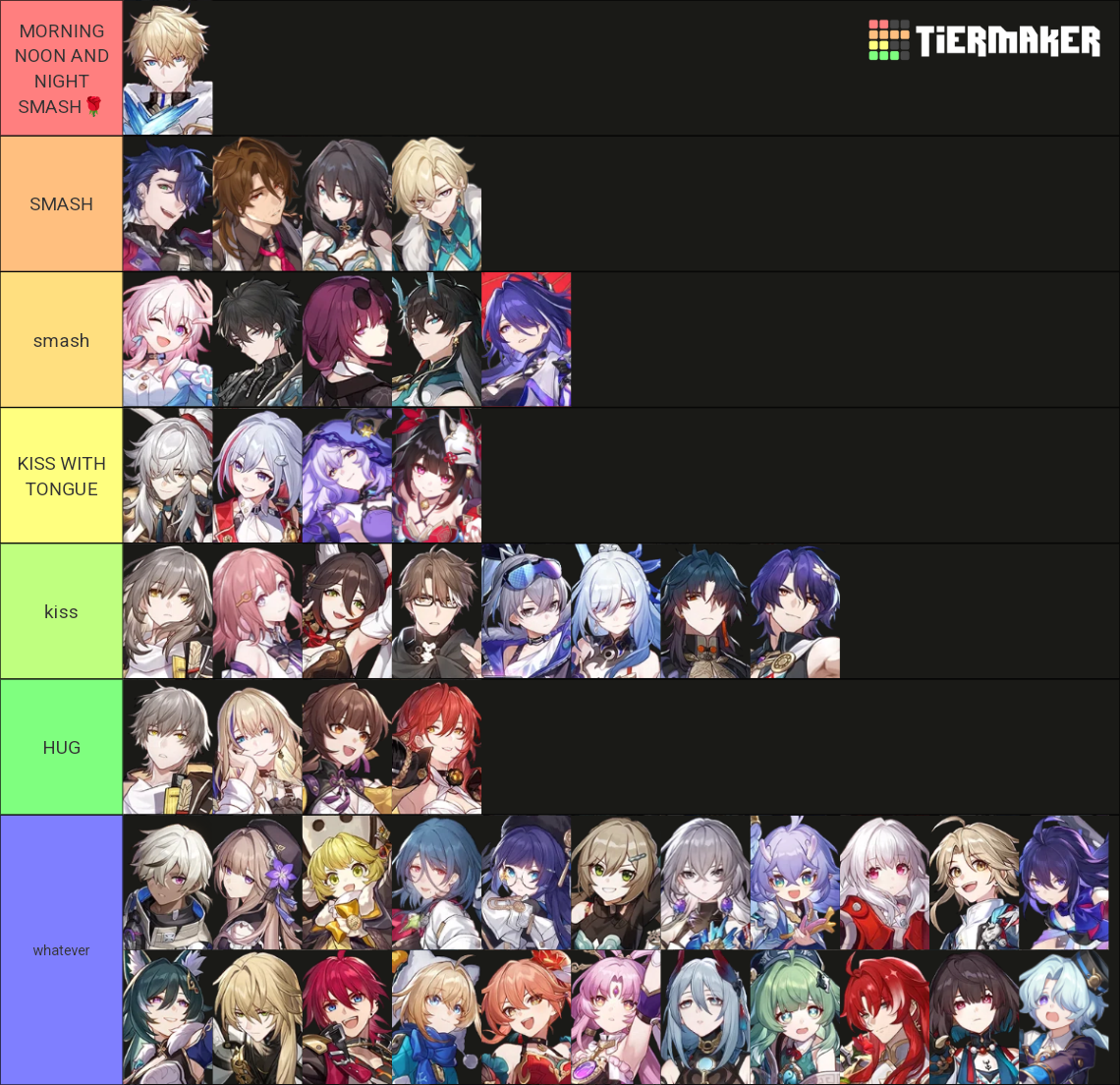 HSR Smash tier list Honkai: Star Rail | HoYoLAB