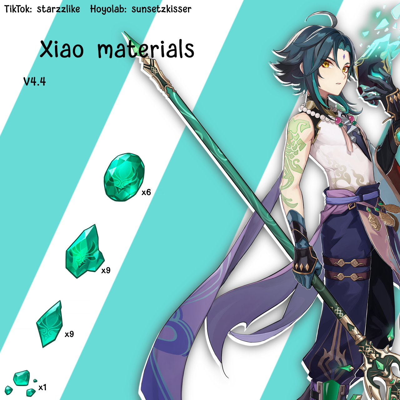 Xiao guide / materials Genshin Impact | HoYoLAB