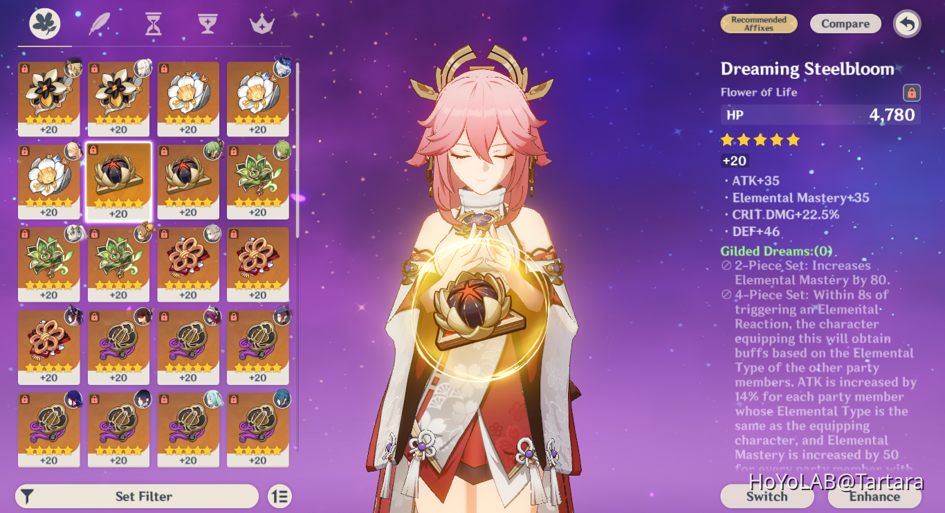 Update on Yae build Genshin Impact | HoYoLAB