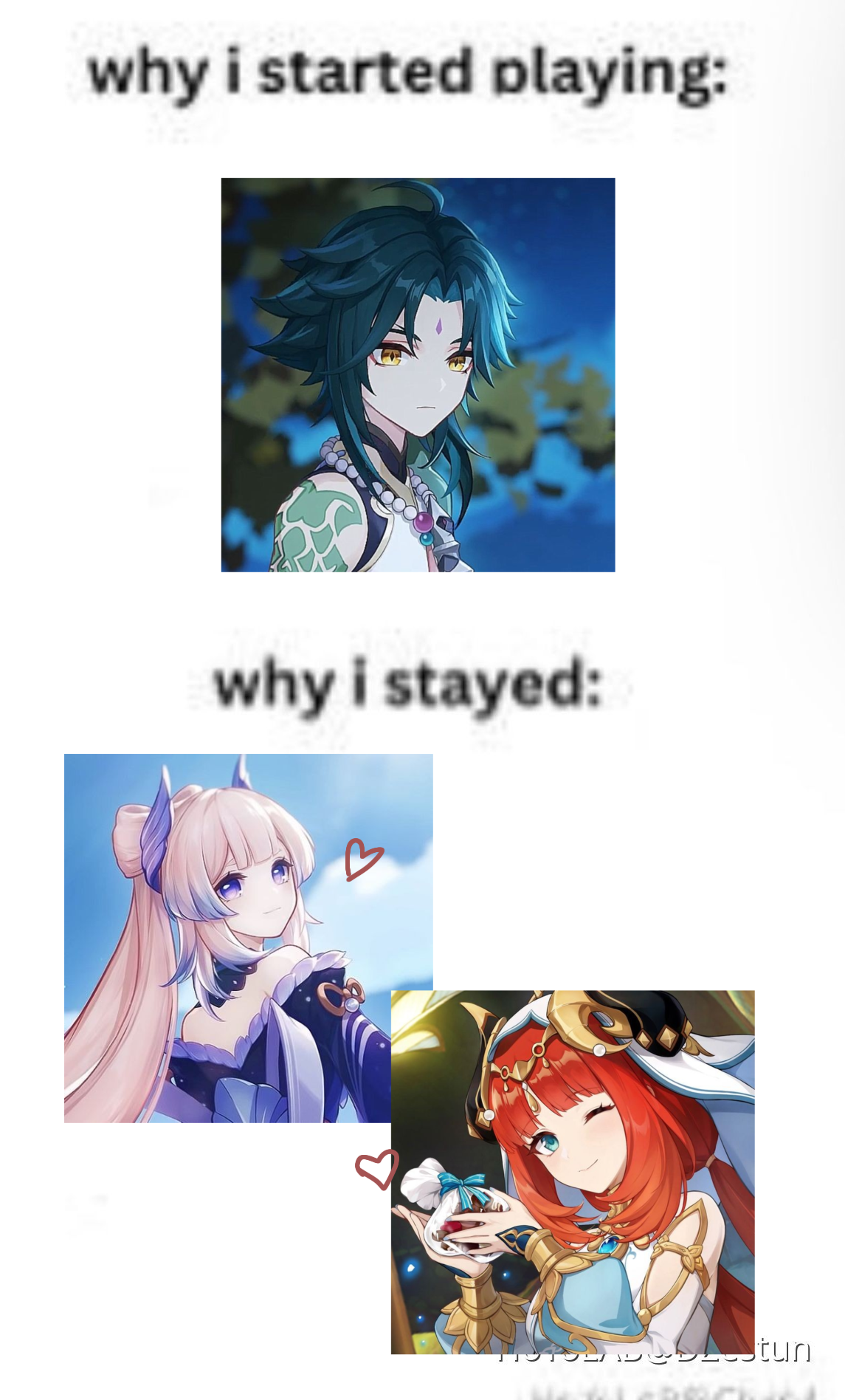 still love xiao