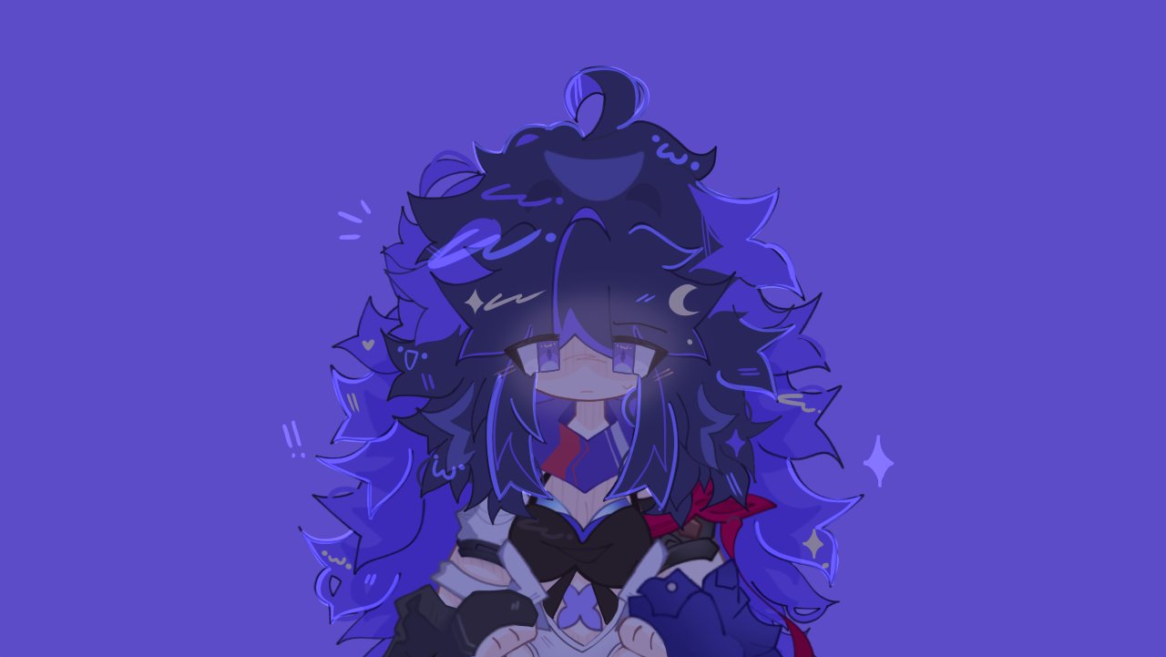 tried drawing in more of my actual artstyle — seele from hsr :D Honkai ...