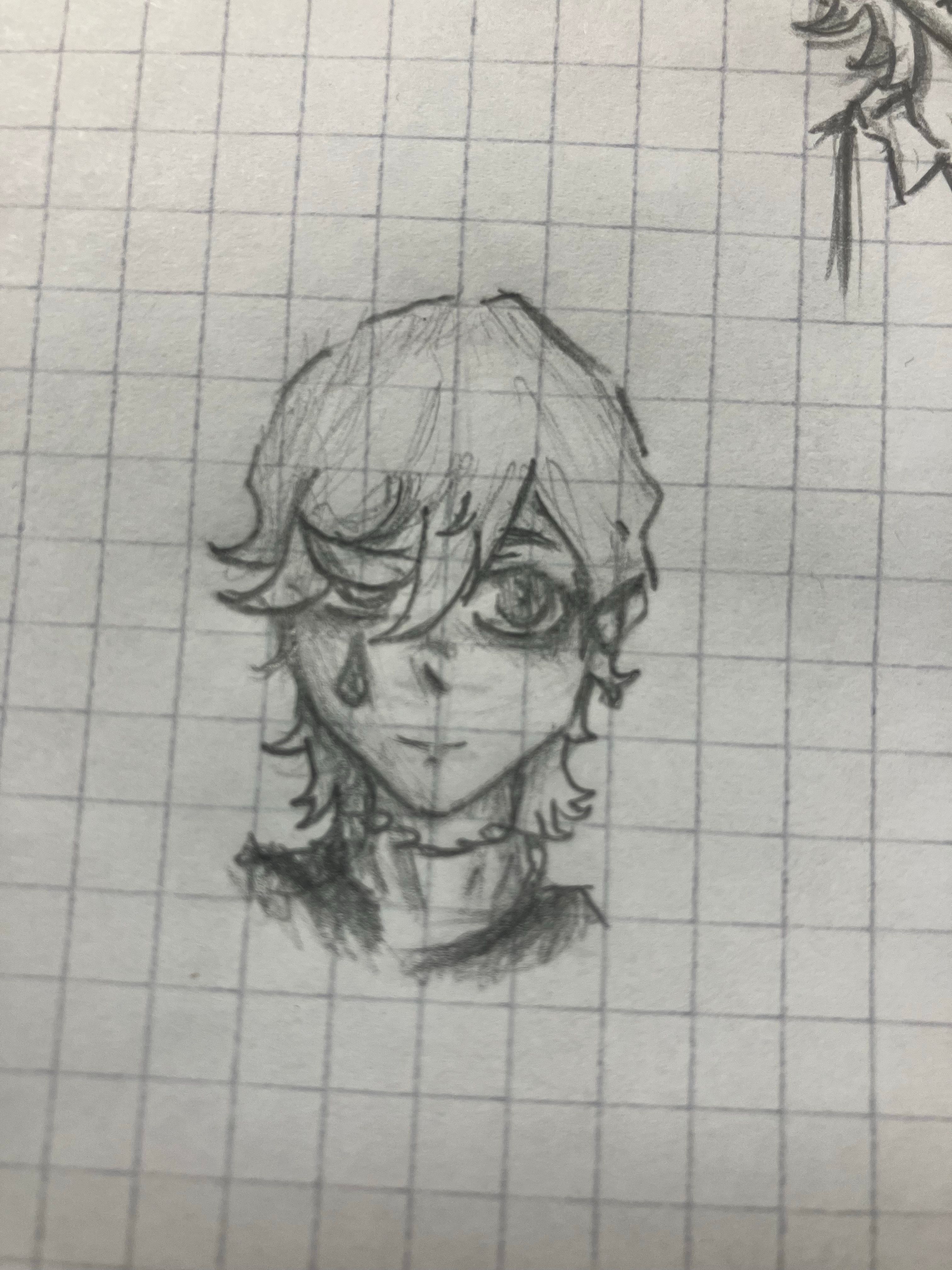 Lyney drawing I made in math class Genshin Impact | HoYoLAB