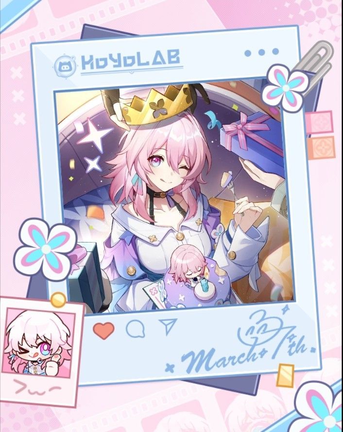 HAPPY BIRTHDAY TO MARCH 7TH!! Honkai: Star Rail | HoYoLAB