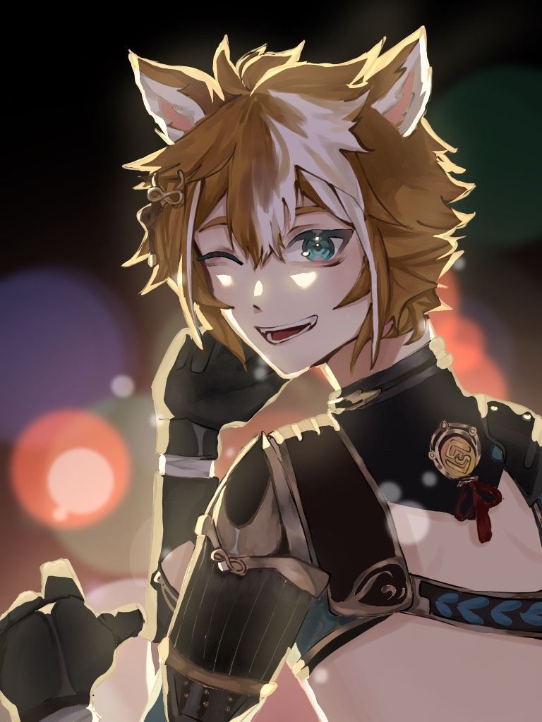 I tried drawing gorou Genshin Impact | HoYoLAB