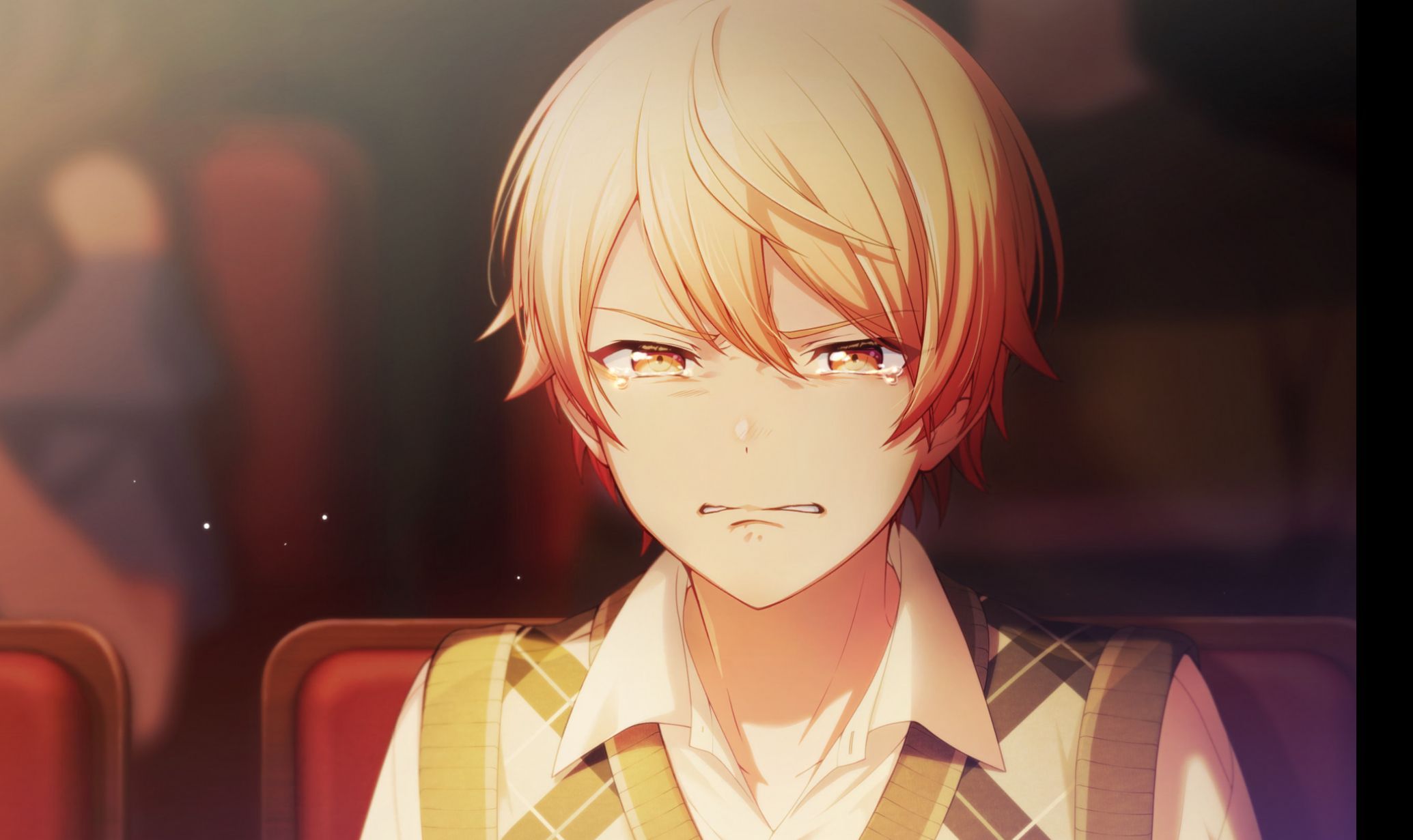 “Crying jester man””Oh you mean Scaramouche?” Yes I meant him Genshin ...