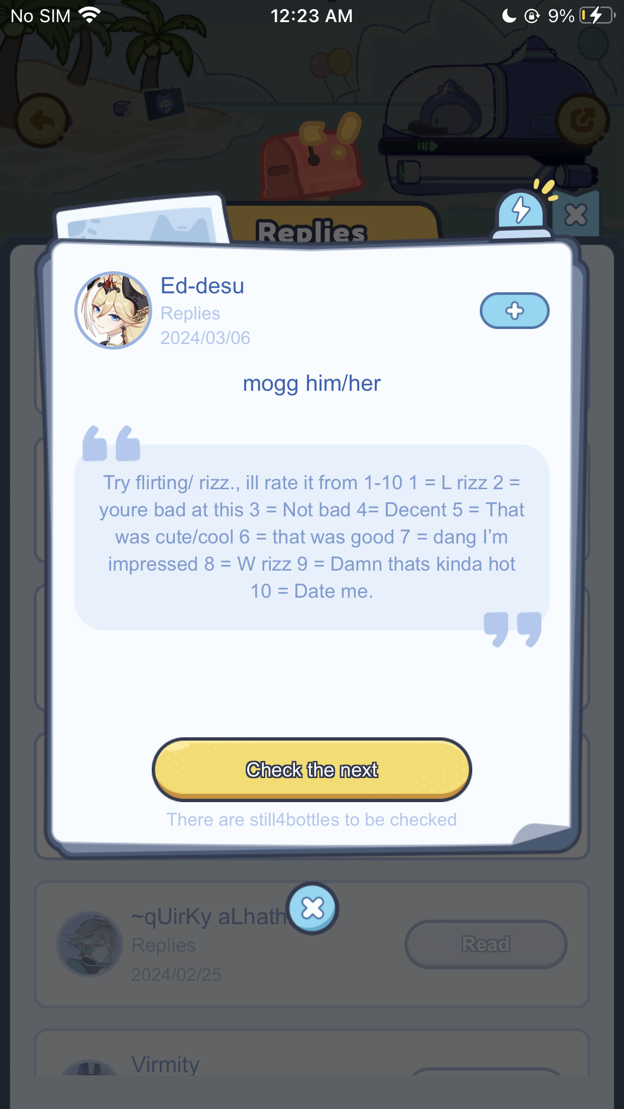 Rizz I got so far Genshin Impact | HoYoLAB