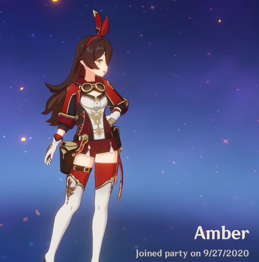 the og og amber Genshin Impact | HoYoLAB