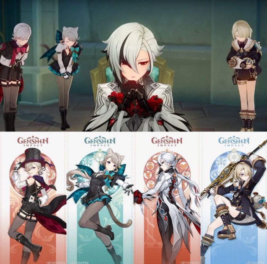 + father and children Genshin Impact | HoYoLAB