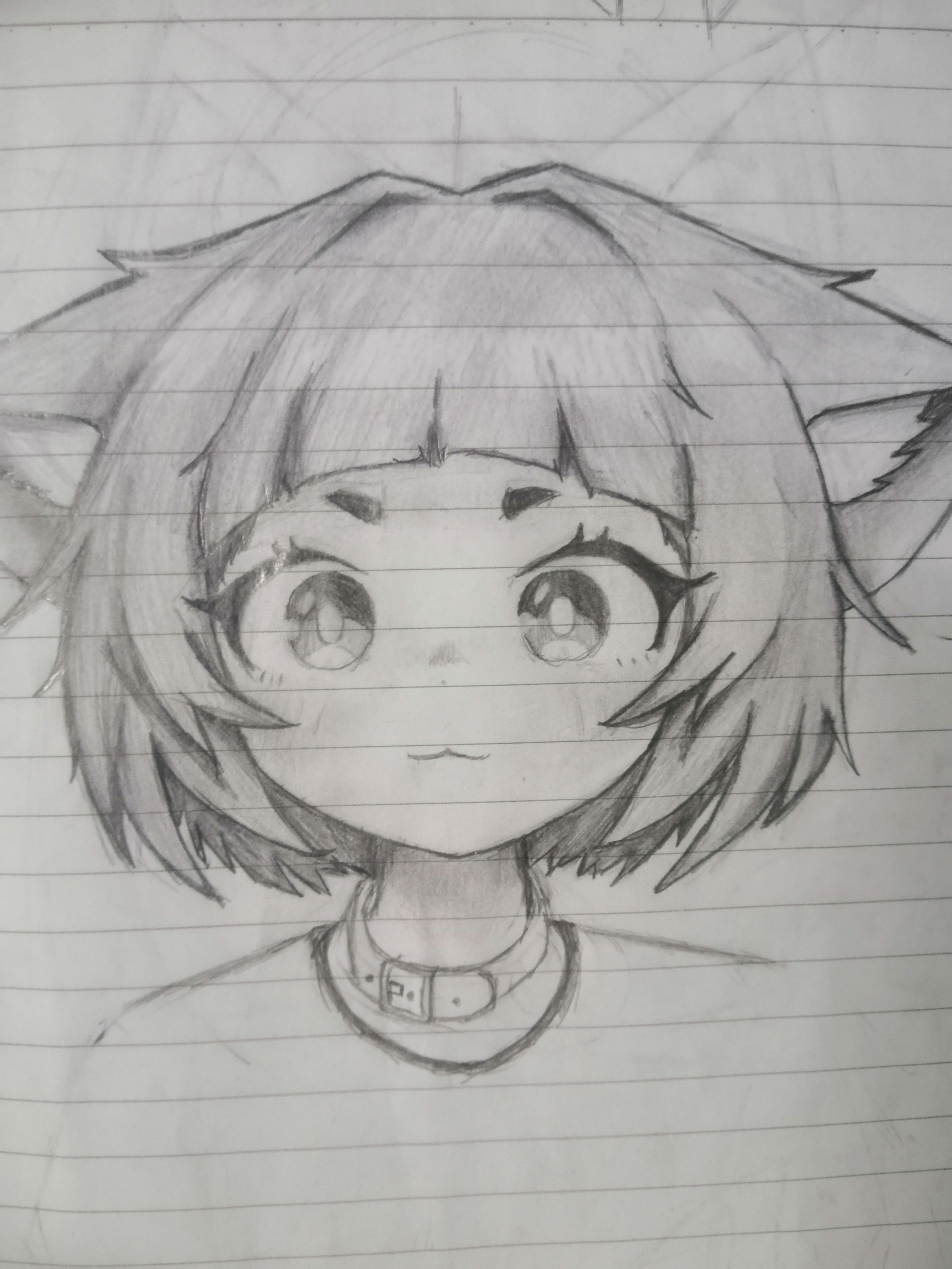 I sktech my imagination character. I wish she in genshin/hi3/hsr 🤣👍 ...