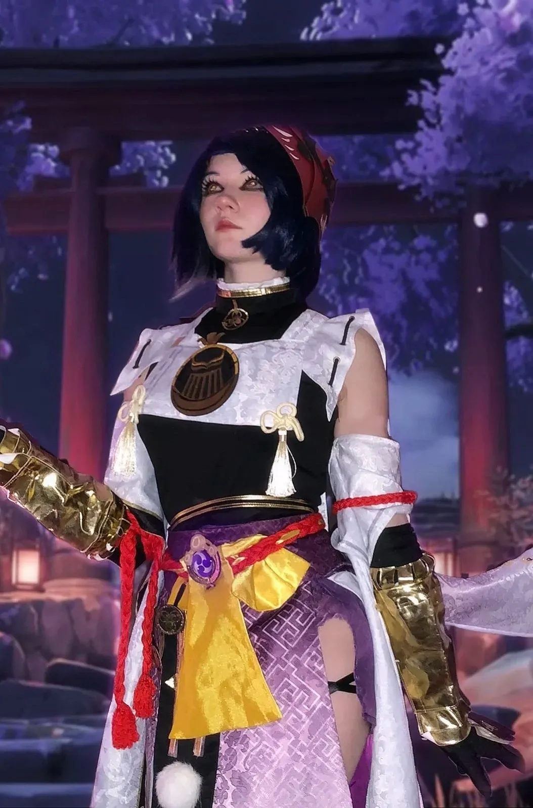 My cosplay Sara Kujou Genshin Impact | HoYoLAB