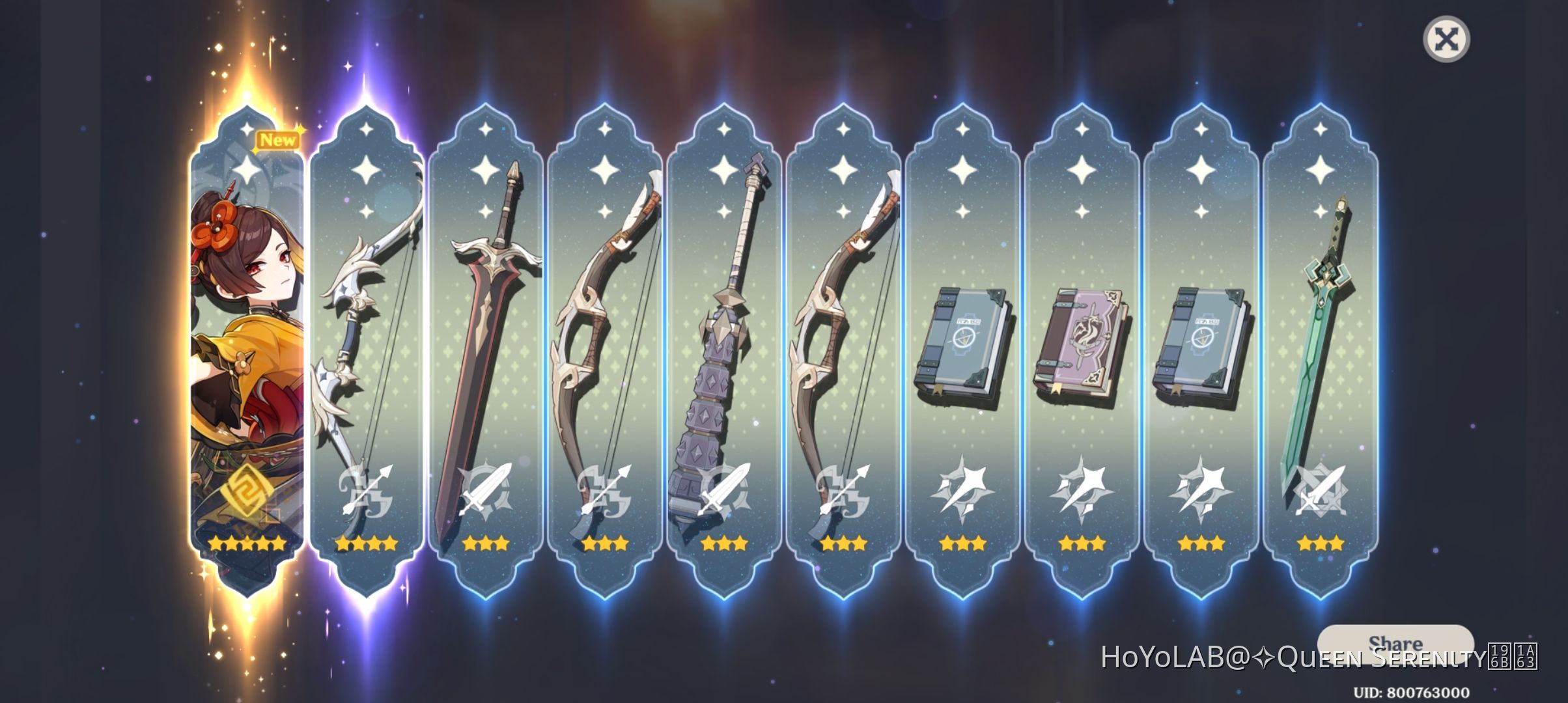 OMG!!!! 10 PULLS😭 .finally have a 5 star GEO 🥰 Genshin Impact | HoYoLAB