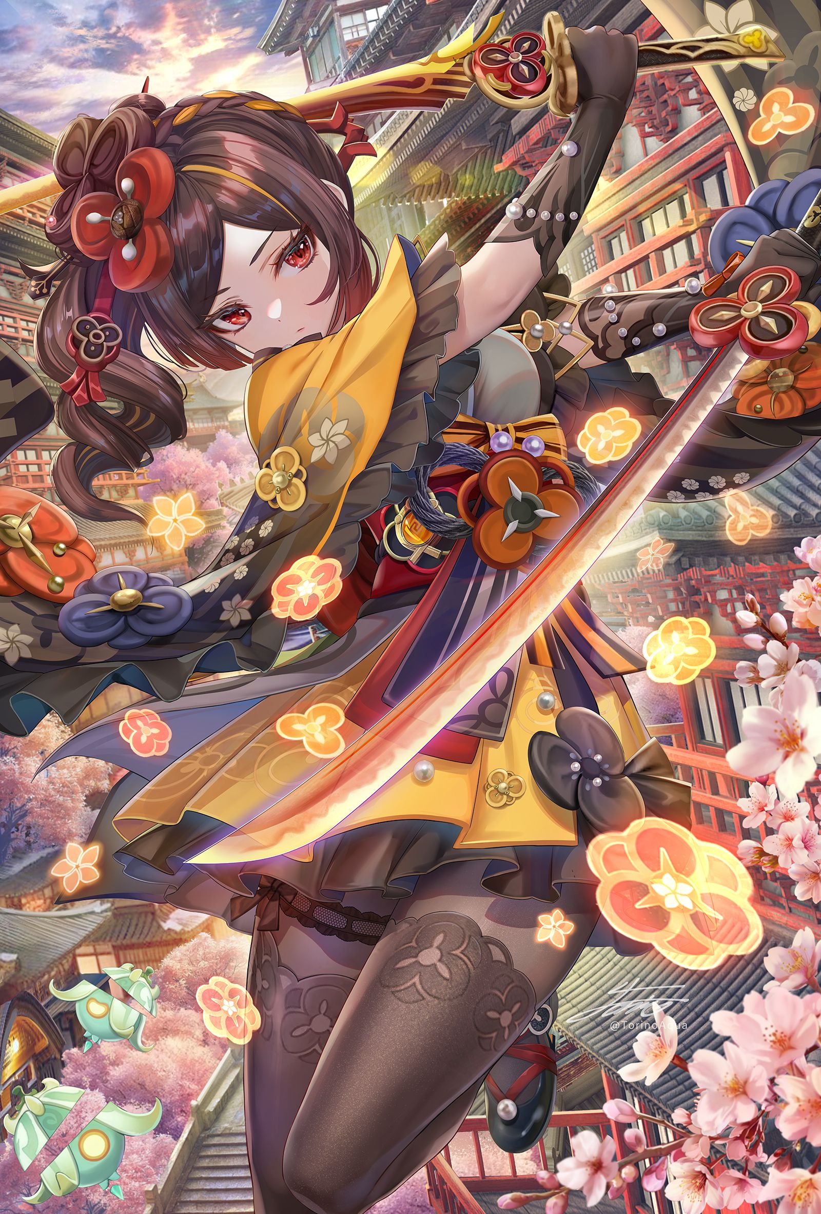 Chiori by artist Genshin Impact | HoYoLAB