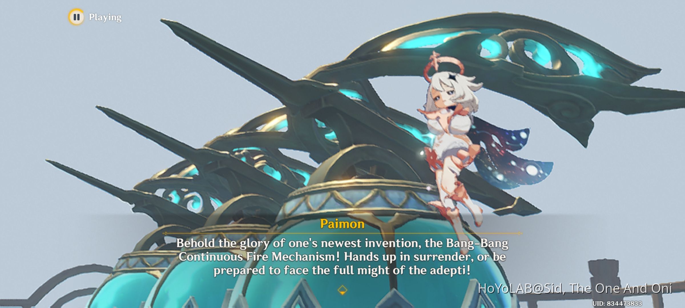 Paimon doing Navia's Ult Genshin Impact | HoYoLAB