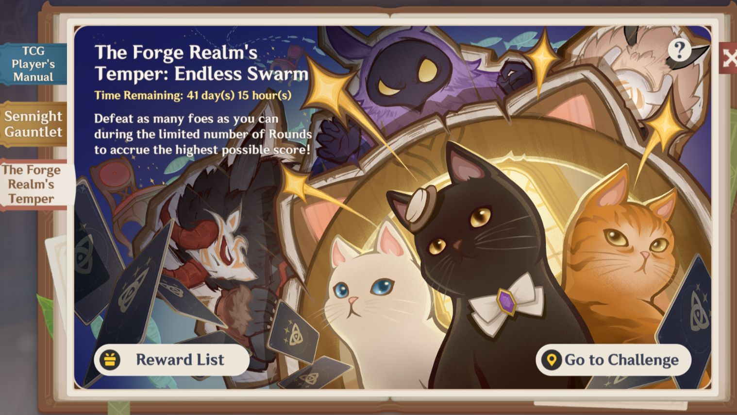 New 4.5 TCG The Forge Realm's Tempers: Endless Swarm Guide Genshin ...