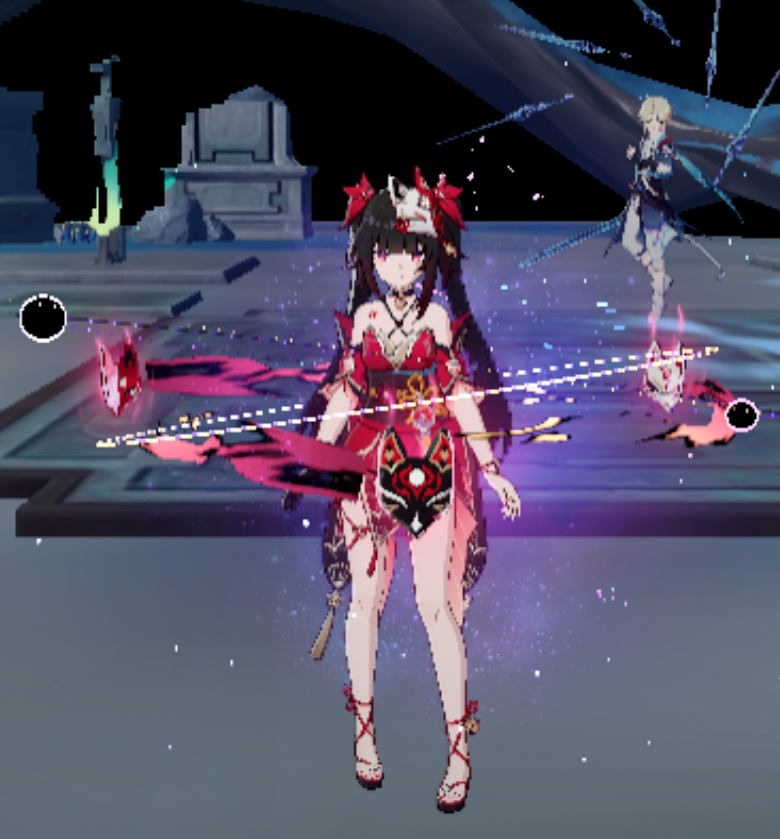 Sparkle and Fu Xuan Techniques look pretty together. Honkai: Star Rail ...