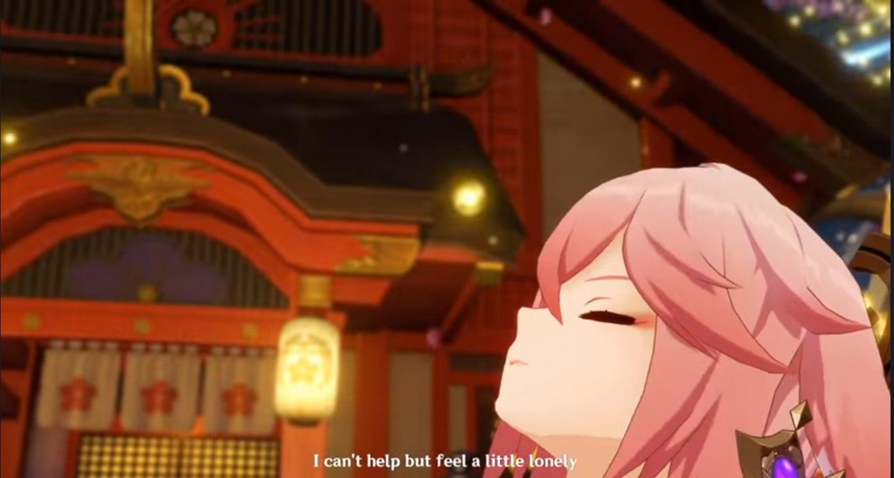 Tema 1: Fala ou cena da Yae Miko que mais te marcou Genshin Impact ...