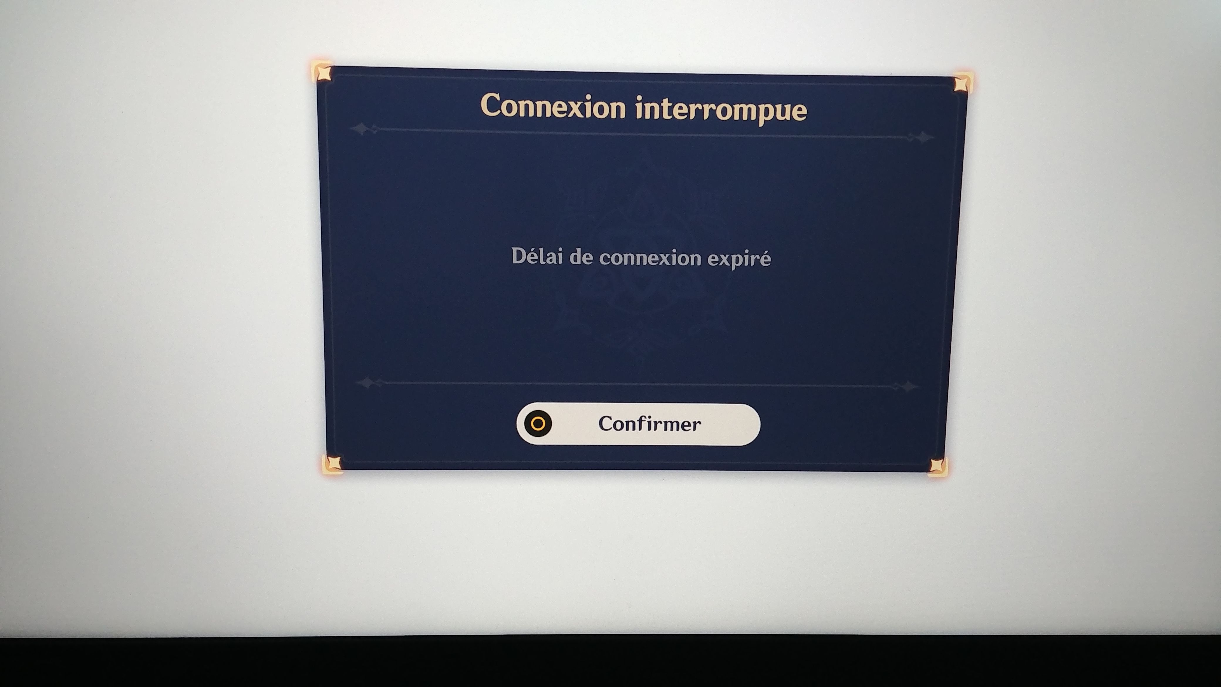 Problème de connexion Genshin Impact | HoYoLAB