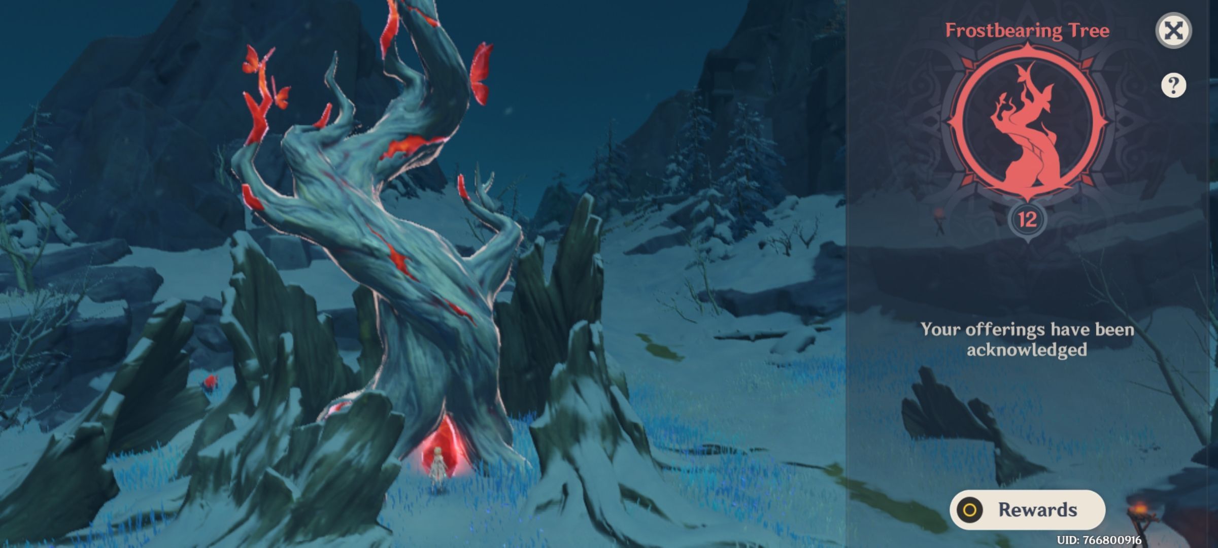 Finally maxed the Frostbearing tree! Genshin Impact | HoYoLAB