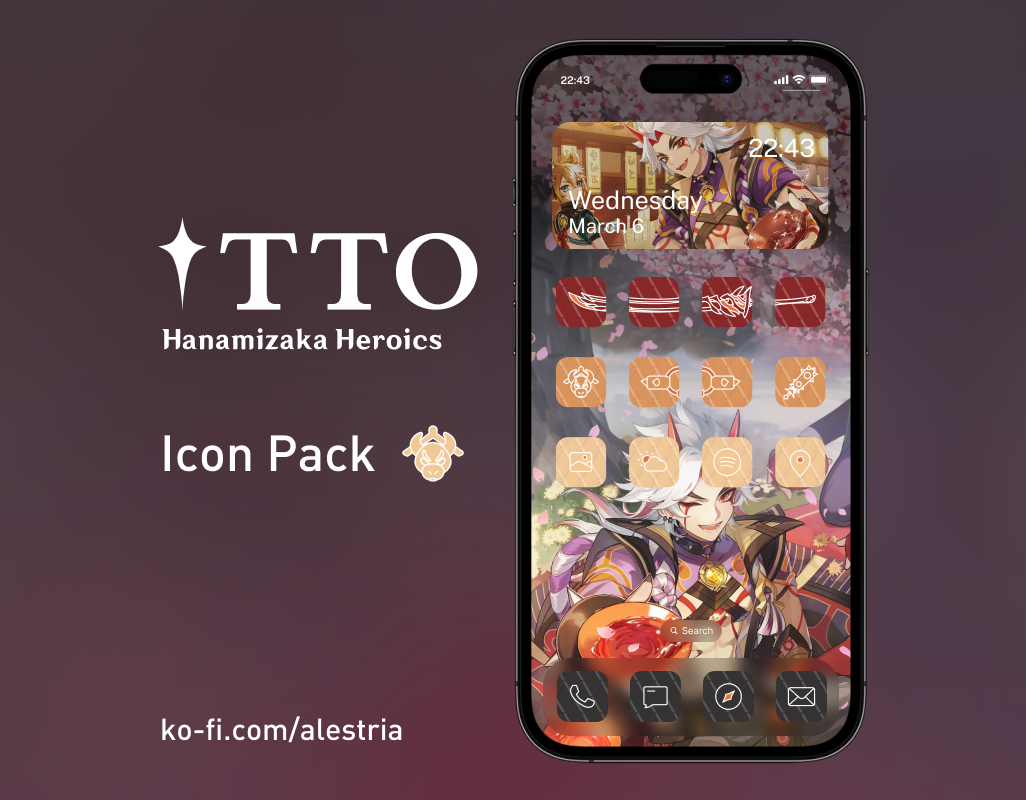 Custom Itto App Icons: Free Sample Inside! Genshin Impact | HoYoLAB