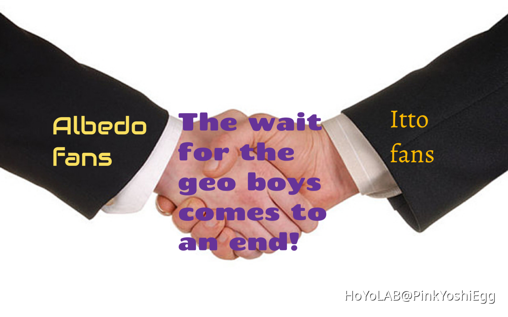 Itto and Albedo meme Genshin Impact | HoYoLAB