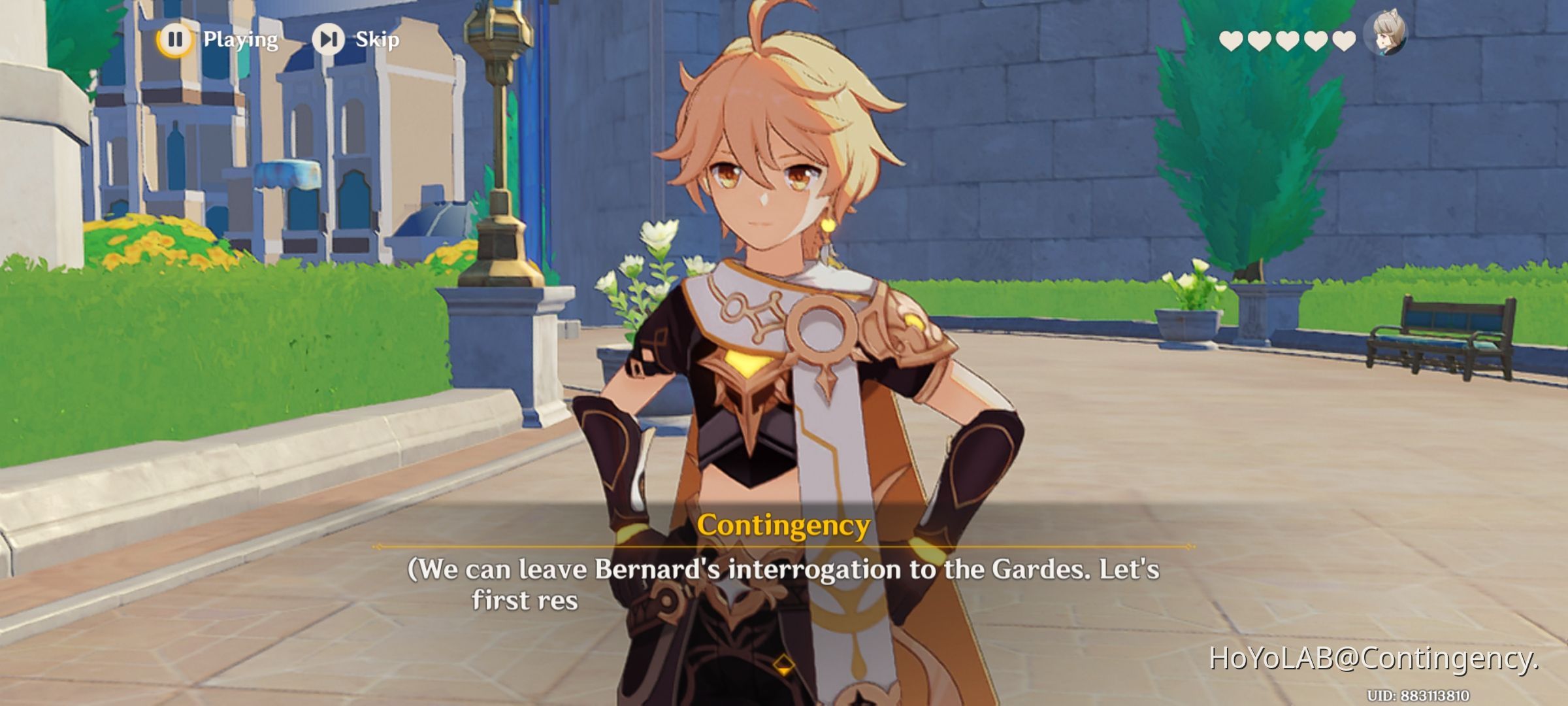 they add skip botton??????? Genshin Impact | HoYoLAB