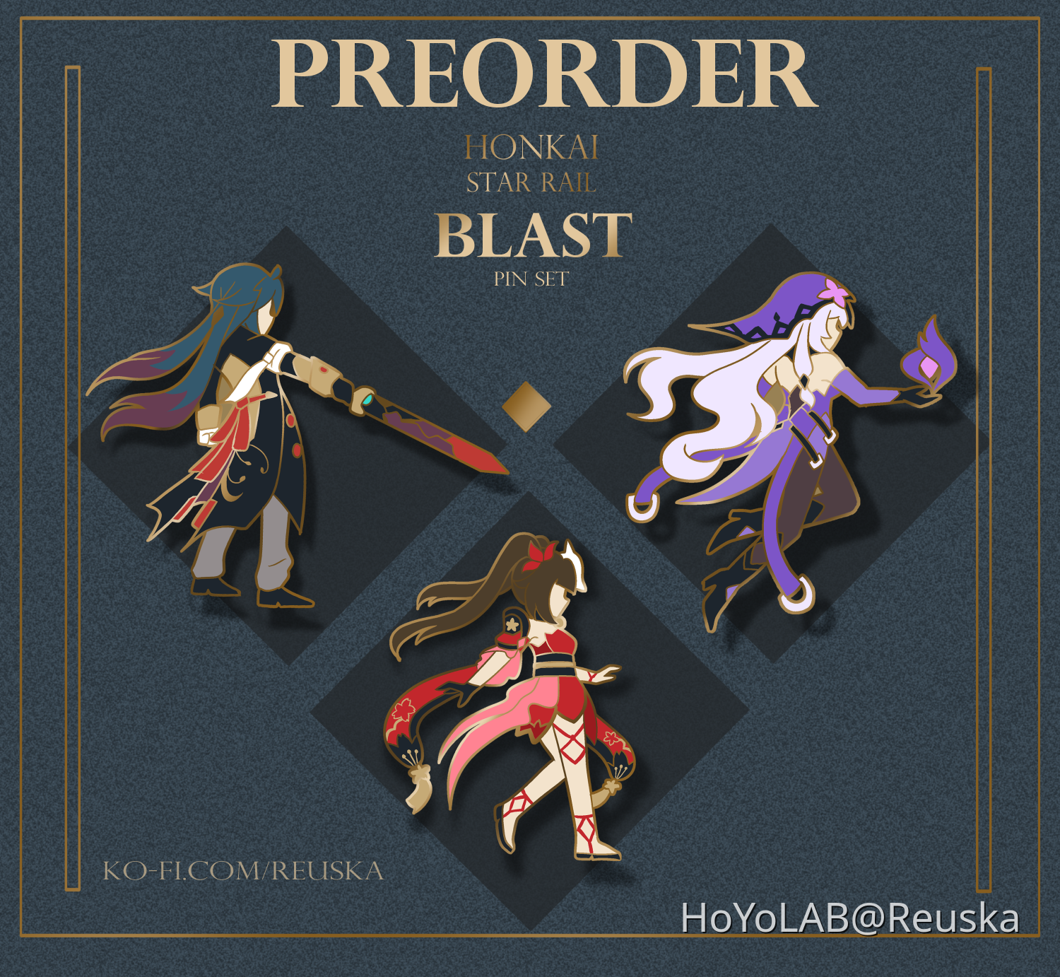 New HSR pins in preorders! Honkai: Star Rail | HoYoLAB
