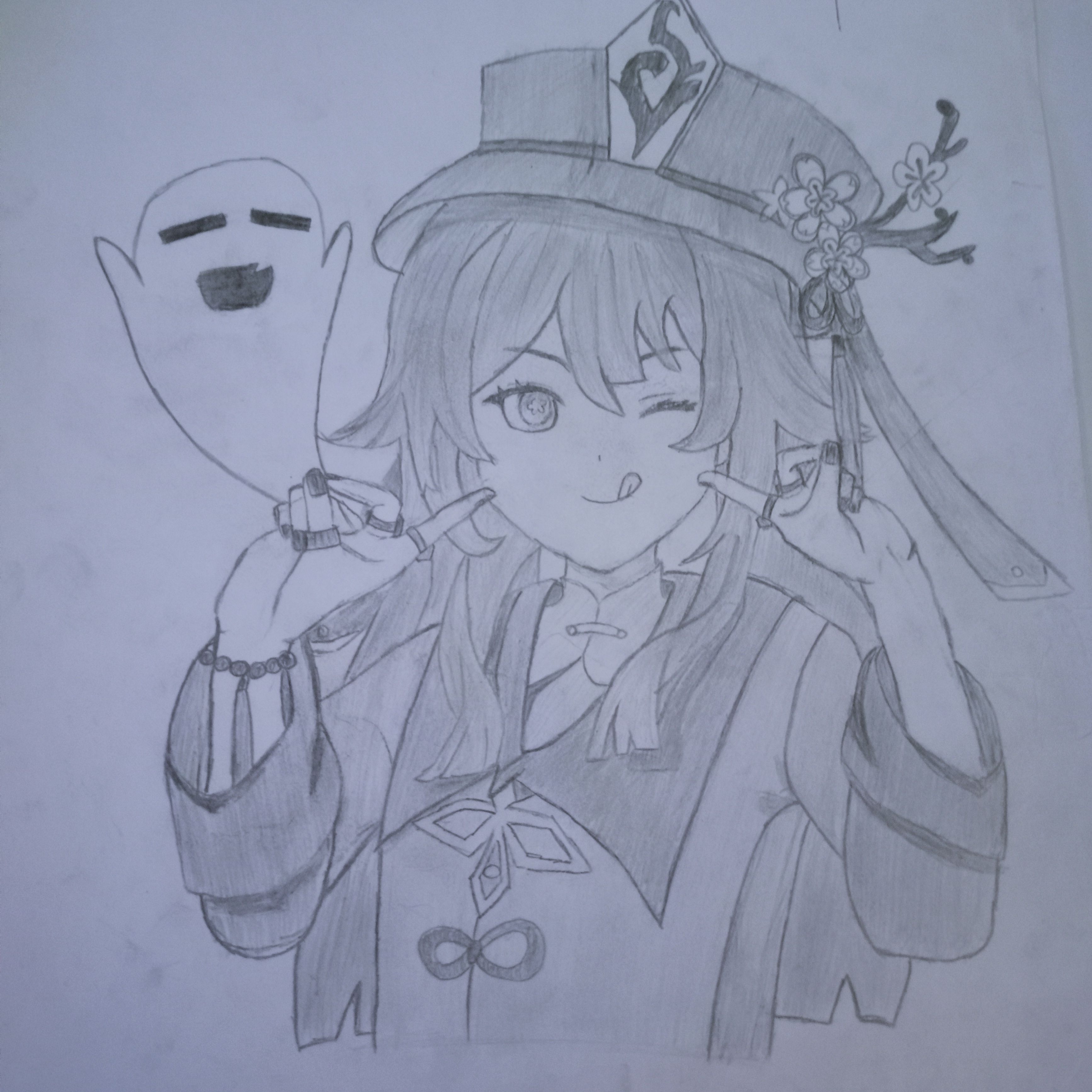 Tbh my first ever drawing Genshin Impact | HoYoLAB