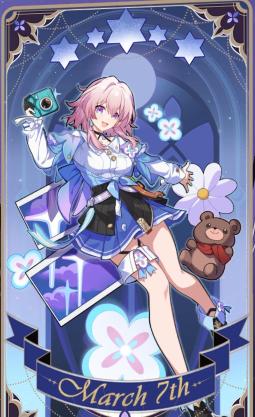We Love You March 7th!🥳🎉💫🩵 Honkai: Star Rail | HoYoLAB