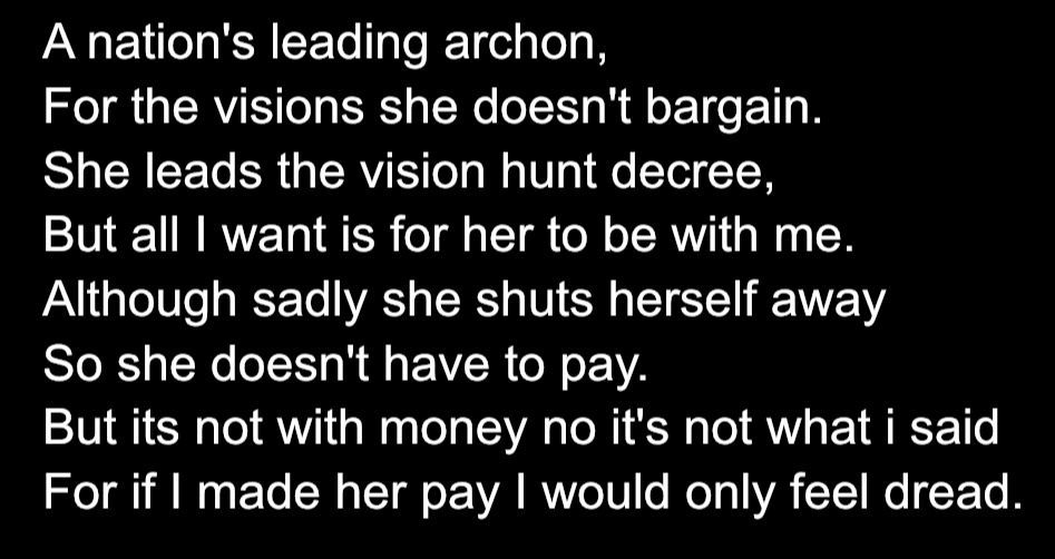 A poem for raiden shogun Genshin Impact | HoYoLAB