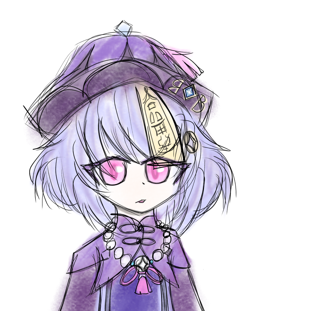 First time drawing Qiqi! Genshin Impact | HoYoLAB