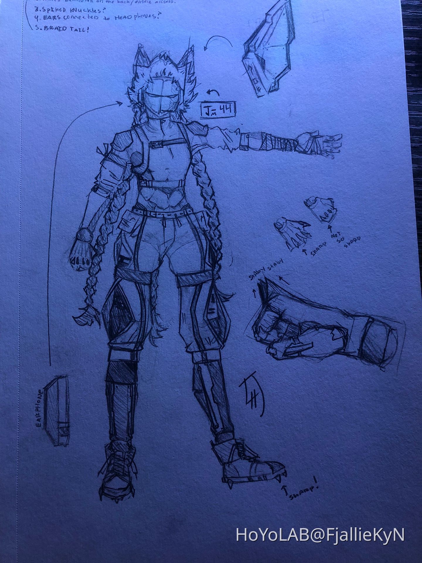 ZZZ OC- J-44 Zenless Zone Zero | HoYoLAB