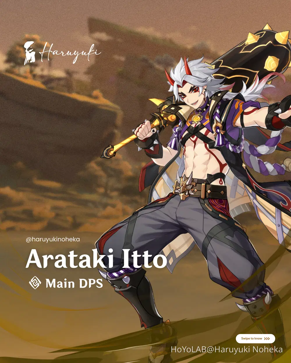 [Mini Guide] Arataki Itto Build Main DPS 👹 Genshin Impact | HoYoLAB