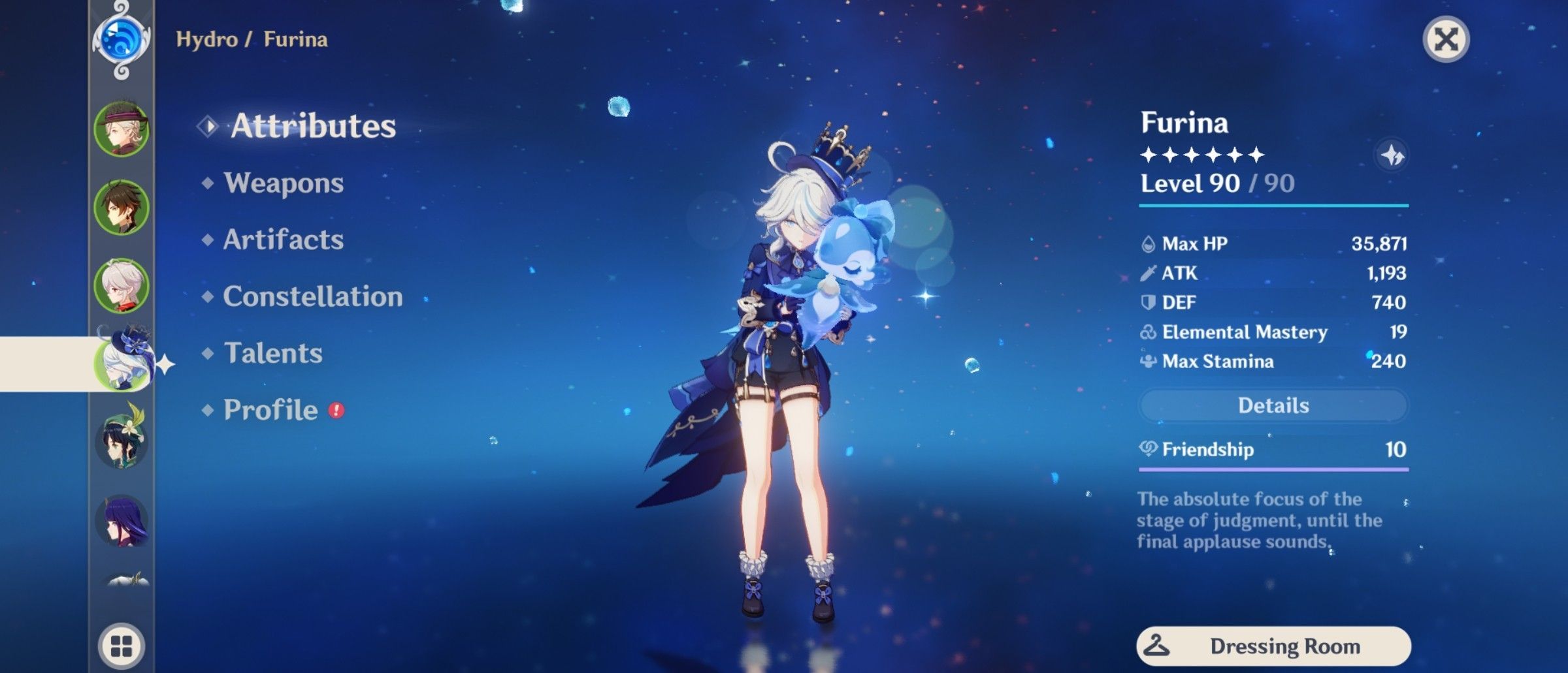 my furina build! Genshin Impact | HoYoLAB