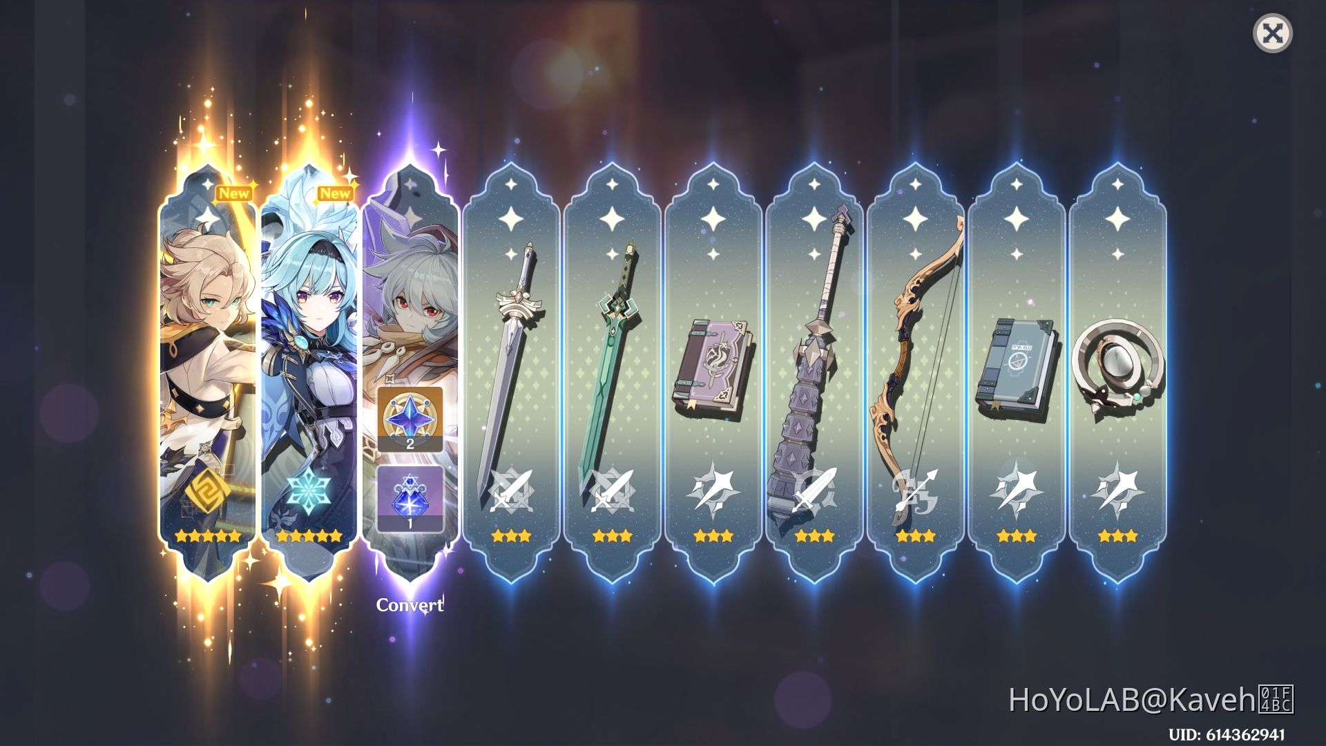 My first double five star!! Genshin Impact | HoYoLAB