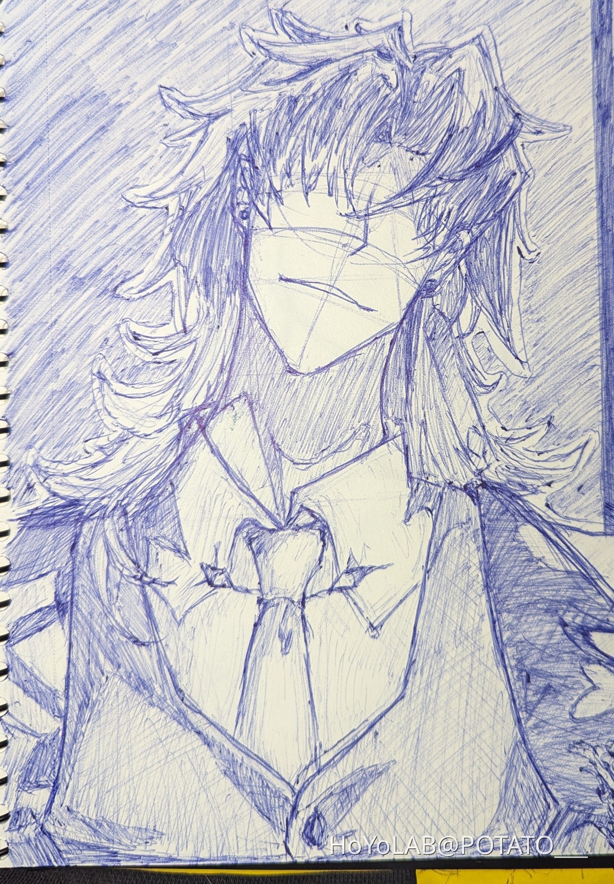 Blade fan art It is almost done Honkai: Star Rail | HoYoLAB