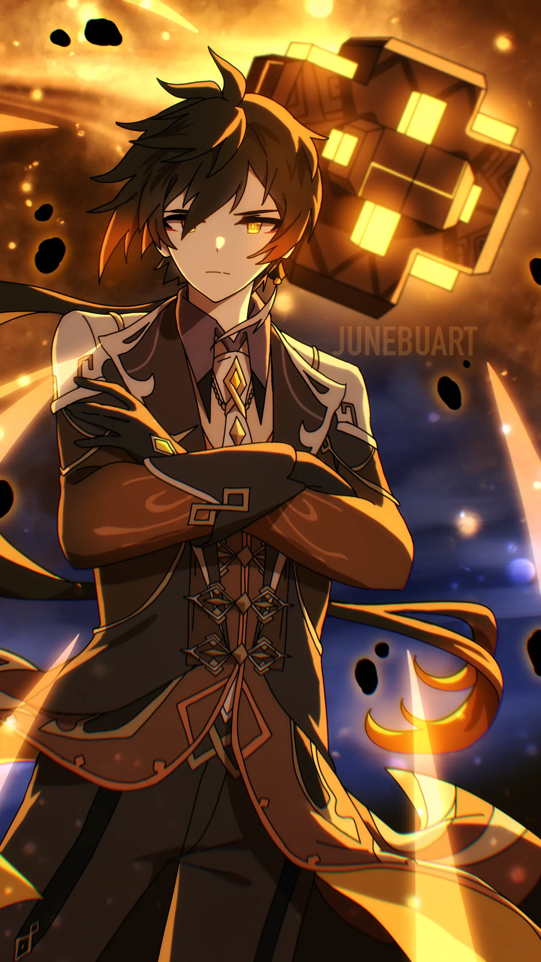 For my friend who loves Zhongli! Genshin Impact | HoYoLAB