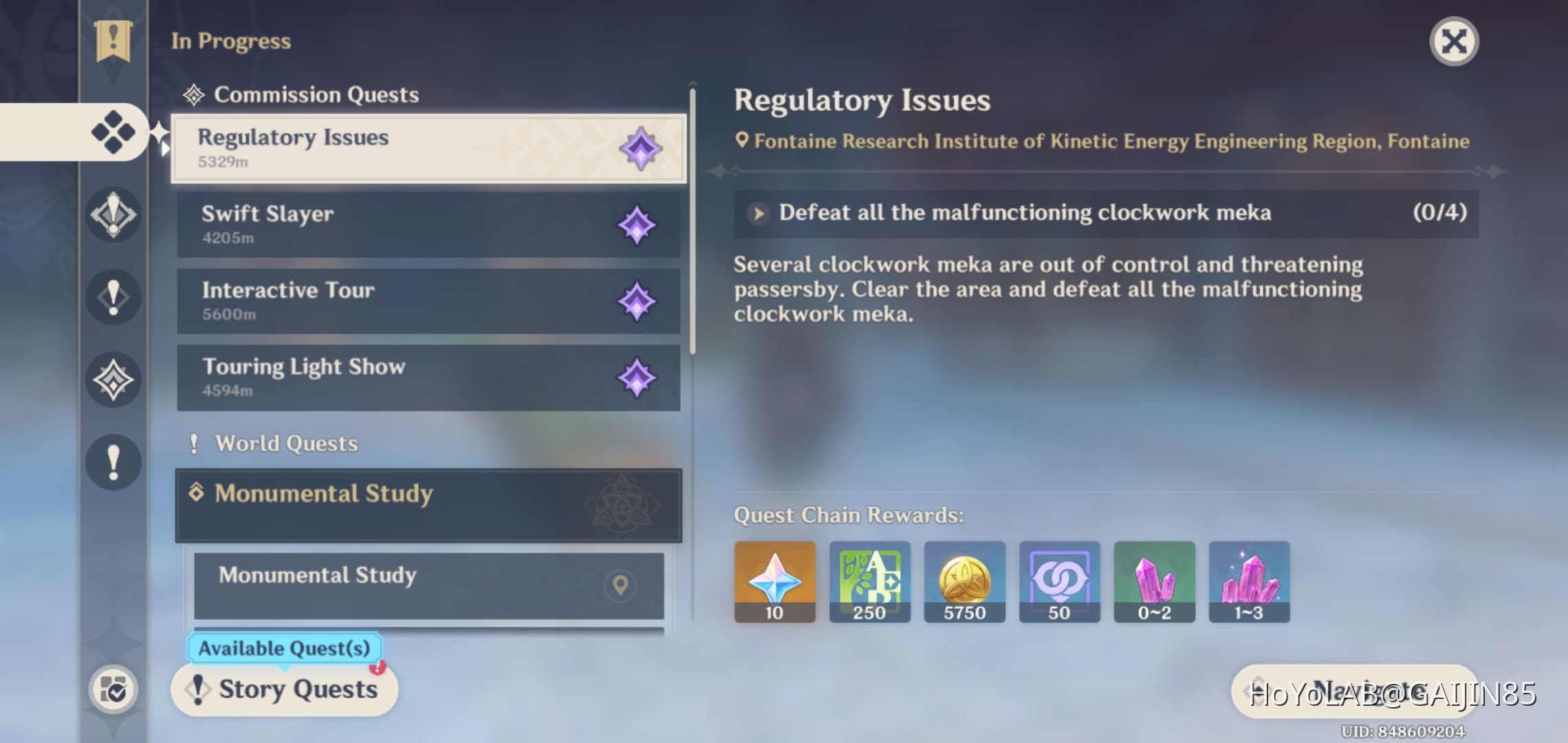 Routine. Genshin Impact | HoYoLAB