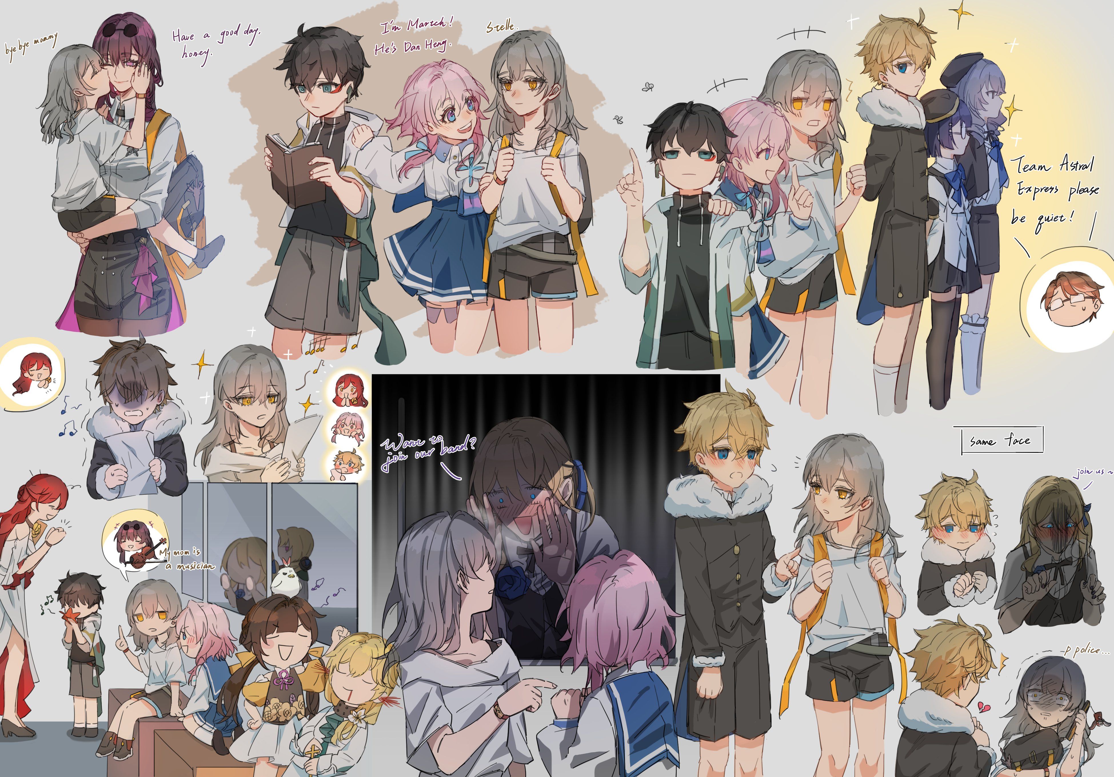 they are like team 7 Honkai: Star Rail | HoYoLAB